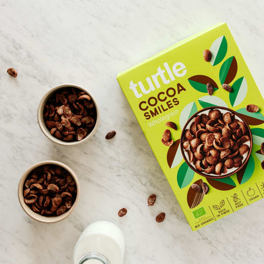 Healthy Wholegrain Cocoa Cereal | Cocoa Smiles - Turtle – Turtle ...